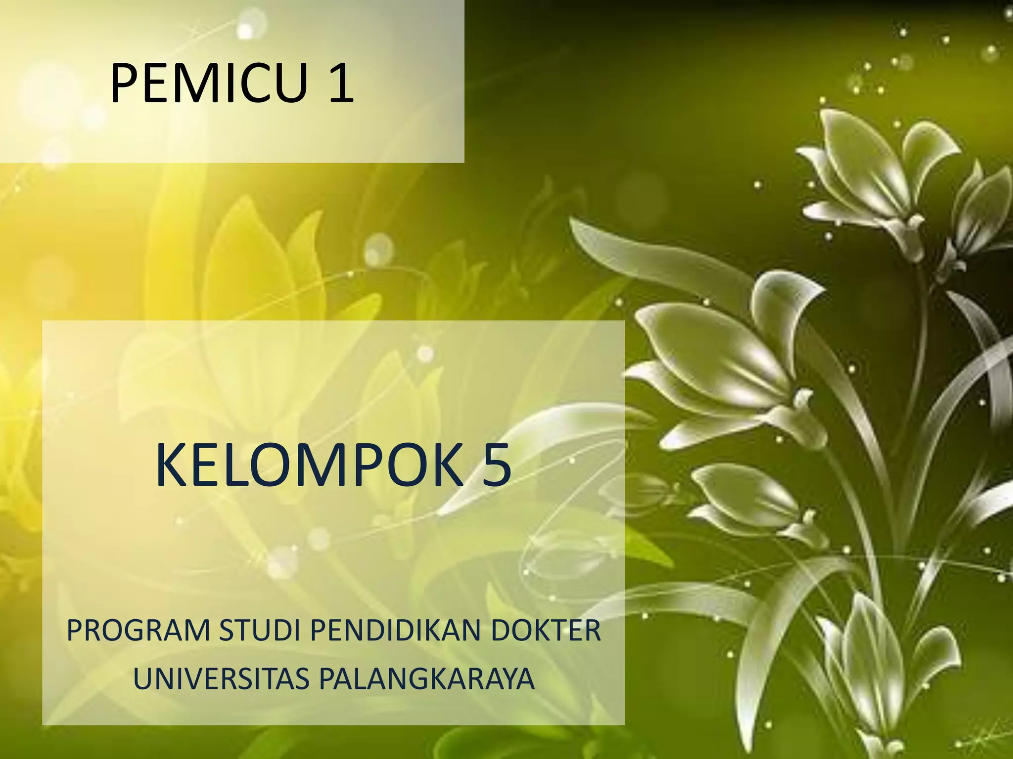 Pemicu 1 kelompok 5 - pentingkah susu formula ? | PPTX