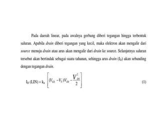 Pemicu transistor dan thyristor | PPTX