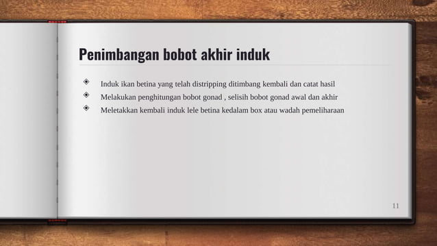 Pemijahan buatan ikan lele | PPTX