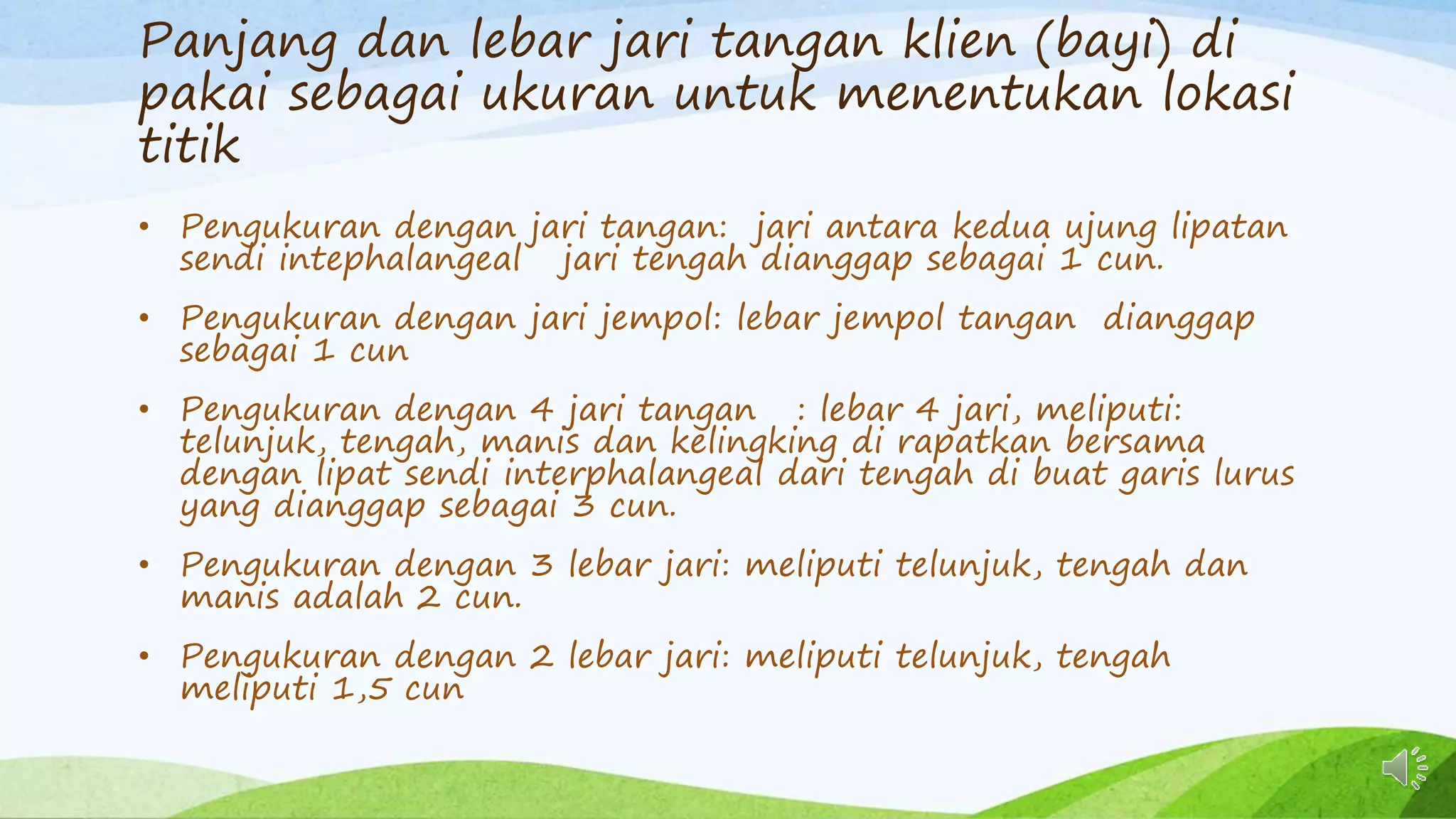 Pemijatan bayi sakit dengan akupresur | PPTX