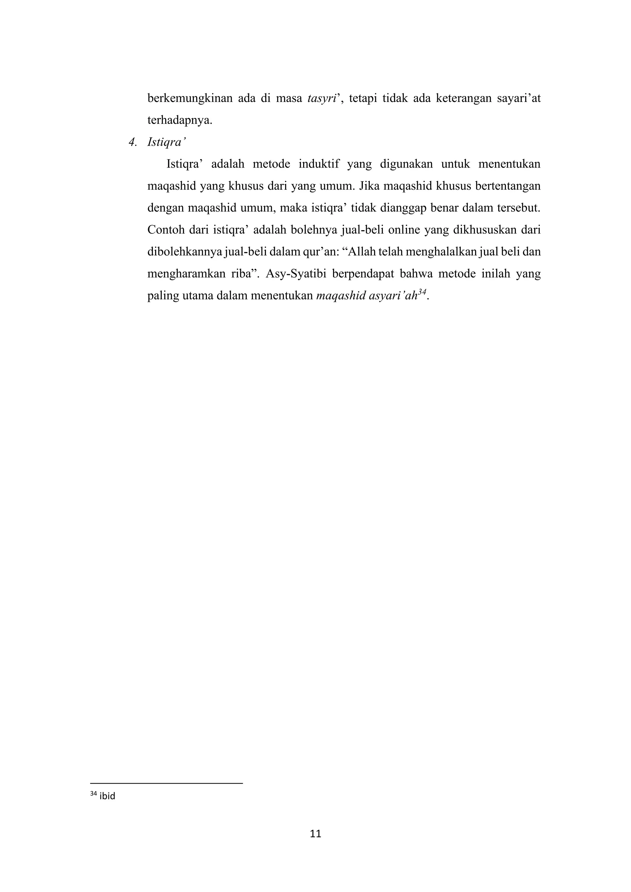 Pemikiran Ekonomi Islam Abu Ishaq Asy Syatibi | PDF