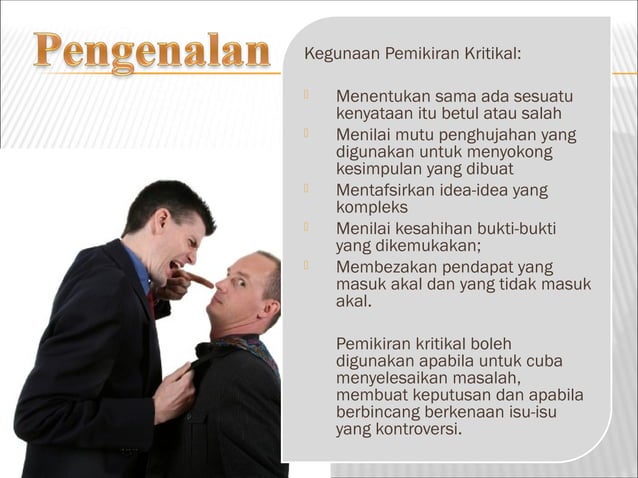 Pemikiran kritis | PPT