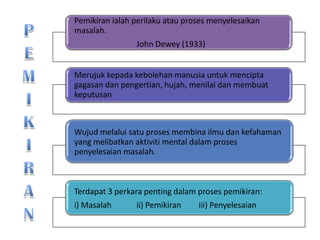 Pemikiran kritis | PPT