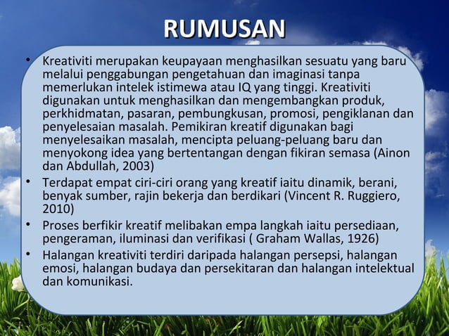 Pemikiran kritis dan kreatif group | PPT