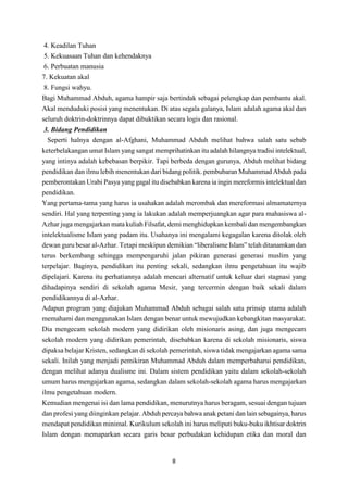 Pemikiran Modern dalam Islam 2 Muhammad 'Abduh (Anti Jumud, Rasional dan Pembaruan Pendidikan).doc