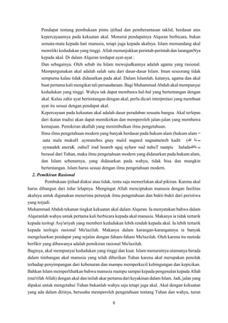 Pemikiran Modern dalam Islam 2 Muhammad 'Abduh (Anti Jumud, Rasional dan Pembaruan Pendidikan).doc