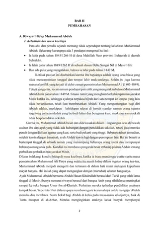 Pemikiran Modern dalam Islam 2 Muhammad 'Abduh (Anti Jumud, Rasional ...
