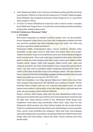 Pemikiran Modern dalam Islam 2 Muhammad 'Abduh (Anti Jumud, Rasional dan Pembaruan Pendidikan).pdf
