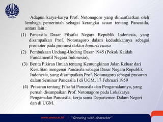 Pemikiran pancasila menurut tokoh notonagoro pend.pancasila naufal ...