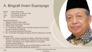 Pemikiran Pendidikan Islam Imam Suprayogo.pptx