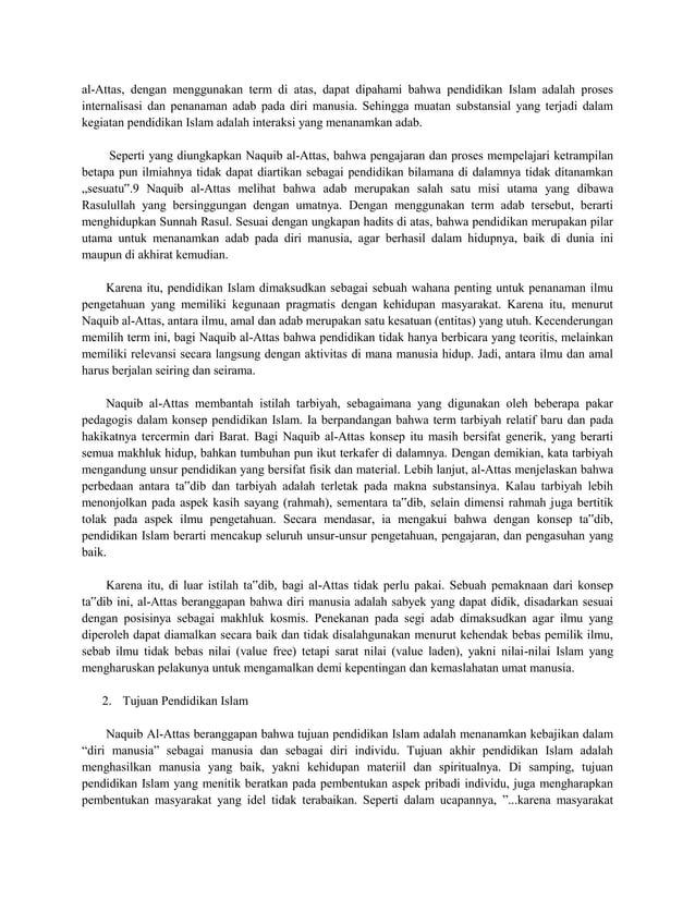 PEMIKIRAN PENDIDIKAN ISLAM SYED MUHAMMAD NAQUIB AL.docx