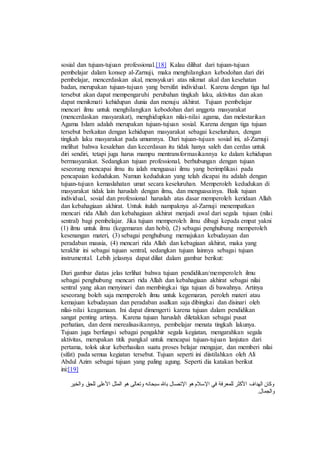 Pemikiran syekh al zarnuji | PDF