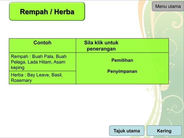 Pemilihan &penyimpanan power point | PPTX