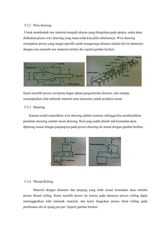 Motorcycle Spoke desain | DOCX