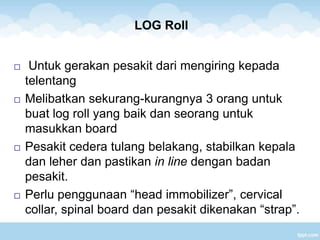 Pemindahan pesakit lecture 6 | PPTX