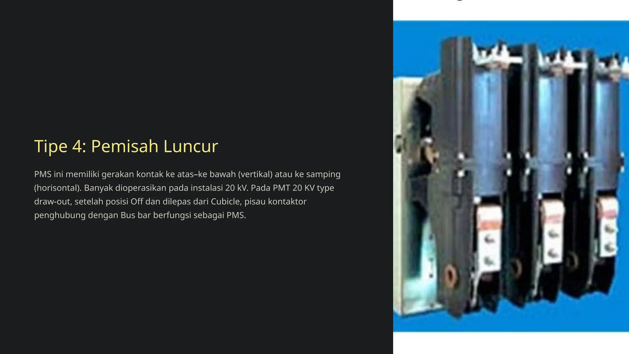 Peralatan Penting sebagai Pemisah antara Peralatan di Gardu Induk | PPTX