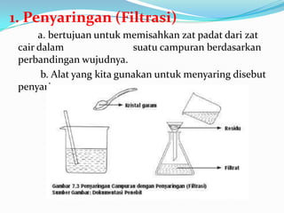 Pemisahan campuran 1 | PPTX