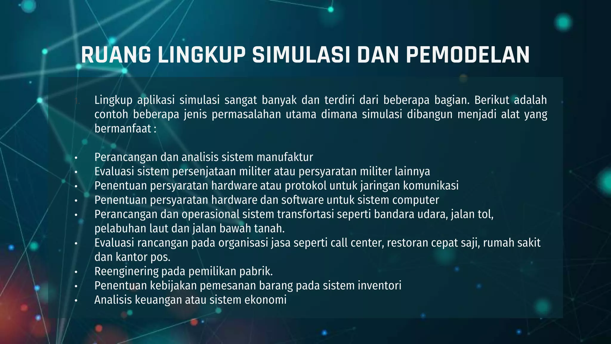 Pemodelan dan Simulasi oleh Bagus Hadi Sutrisno.pptx