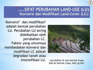 Pemodelan Land-use Change | PPTX
