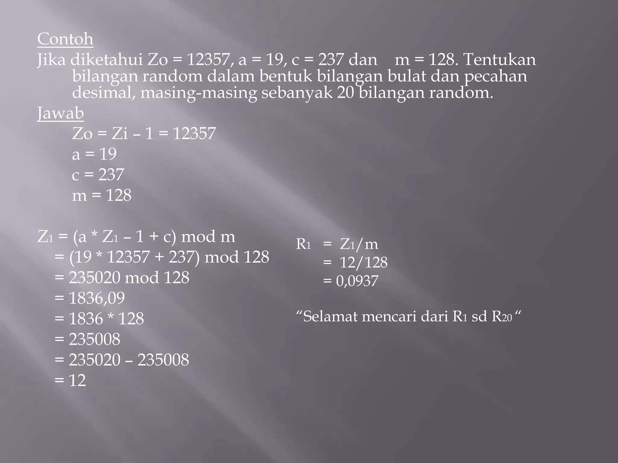 Pemodelan & simulasi | PPTX