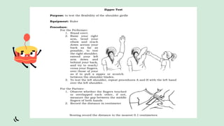 PHYSICAL FITNESS TEST | PPT