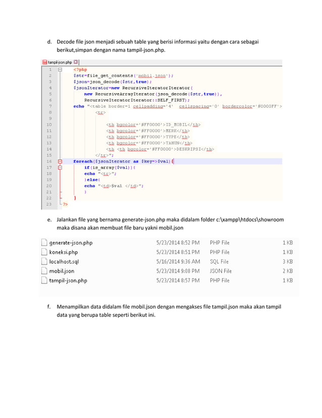 Pemograman api json | PDF Pemograman api json | PDF