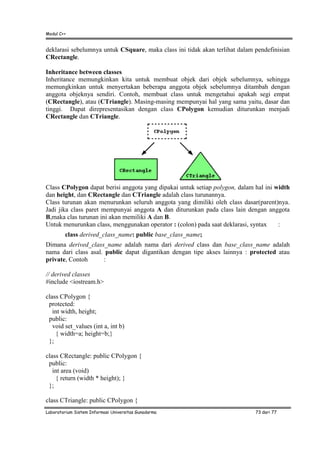 Pemograman berorientasi objek | PDF