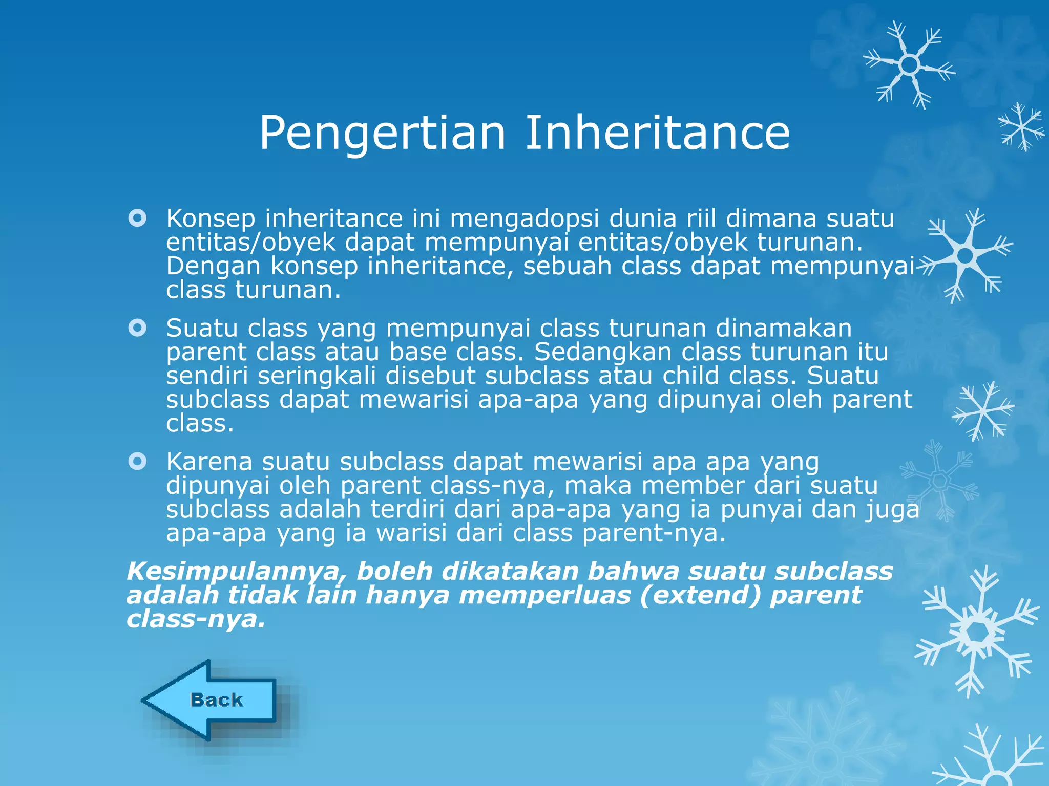 Pemograman berorientasi objek | PPTX