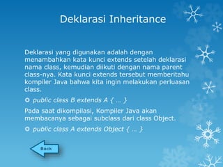 Pemograman berorientasi objek | PPTX