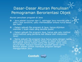 Pemograman berorientasi objek | PPTX