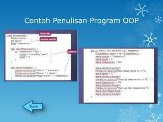 Pemograman berorientasi objek | PPTX