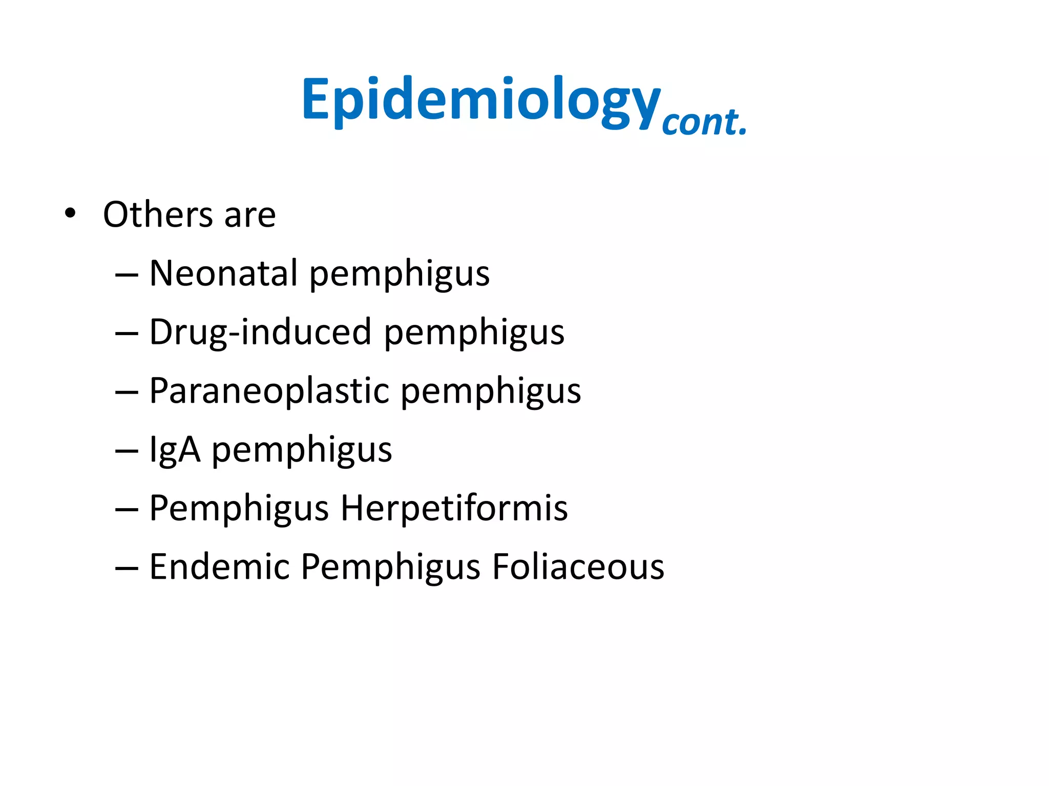 Pemphigus Disorders of skin | PPTX
