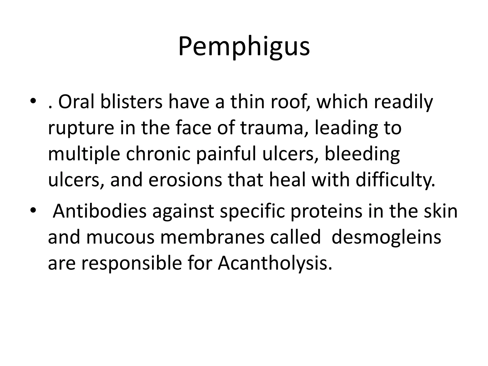 Pemphigus | PPTX