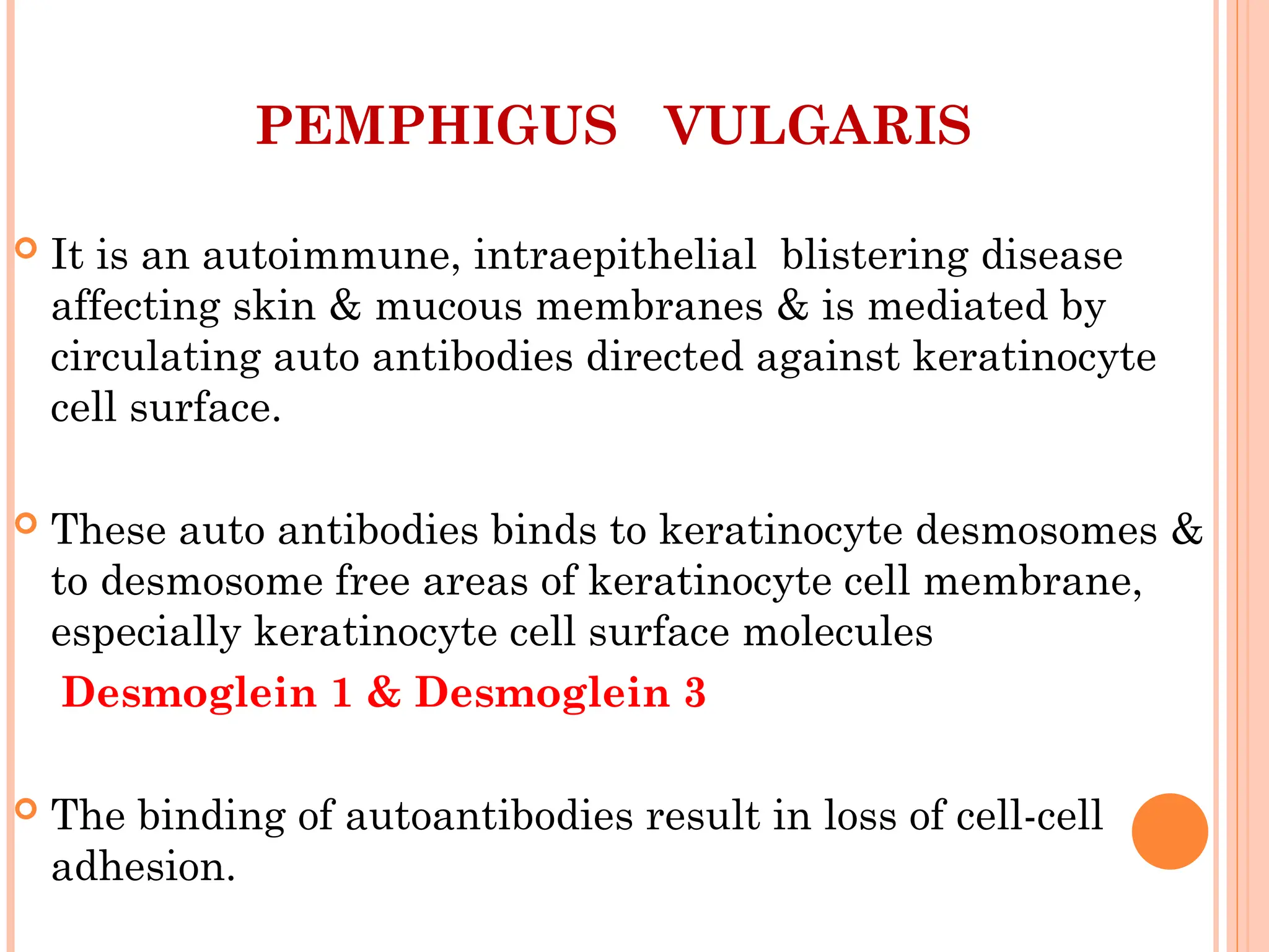 autoimmune skin disease pemphigus and pemphigoid | PPT
