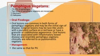 Pemphigus pemphigoid | PPTX