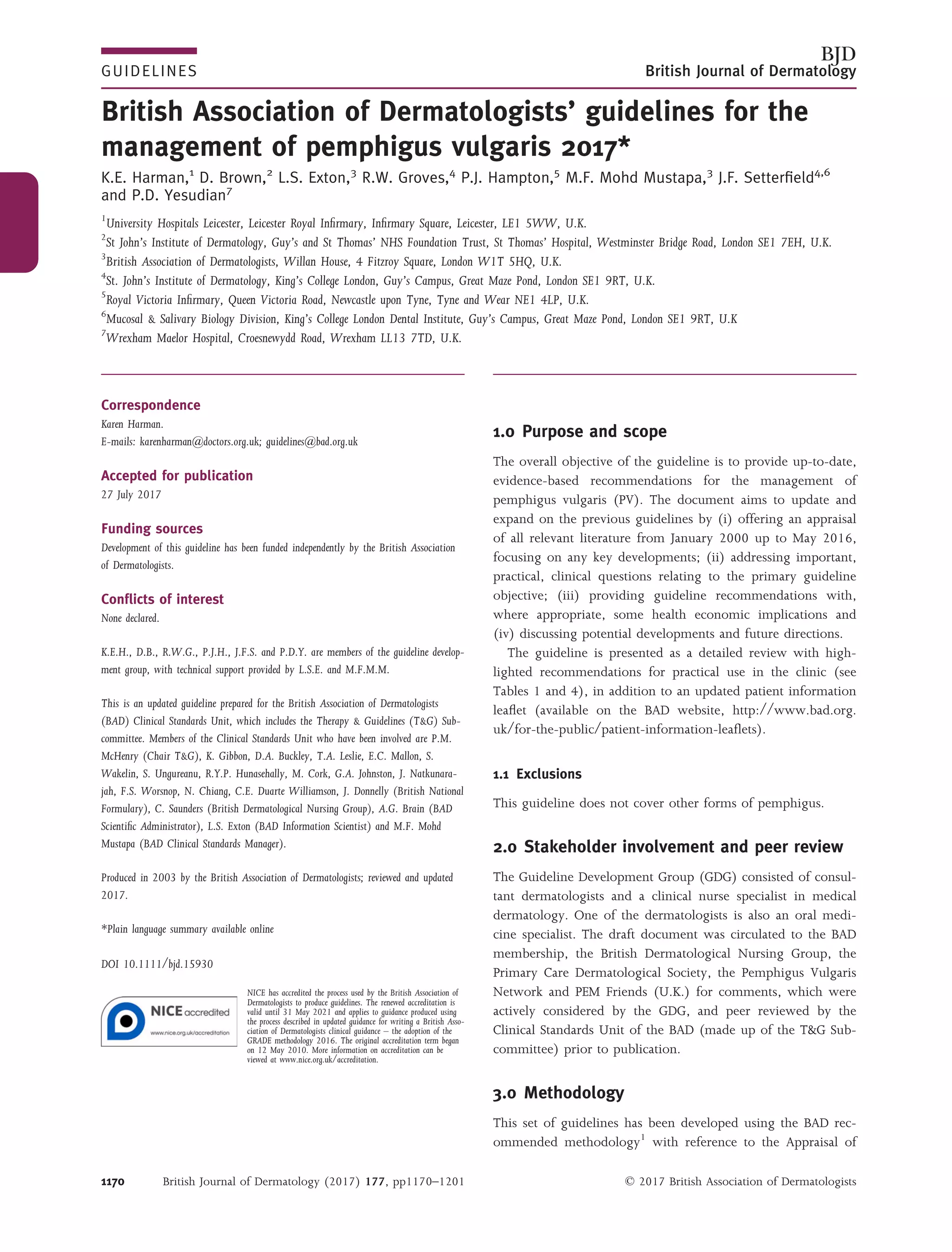 Pemphigus vulgaris 2017 (1) | PDF