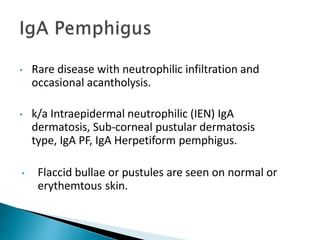 Pemphigus group of disorders | PPTX