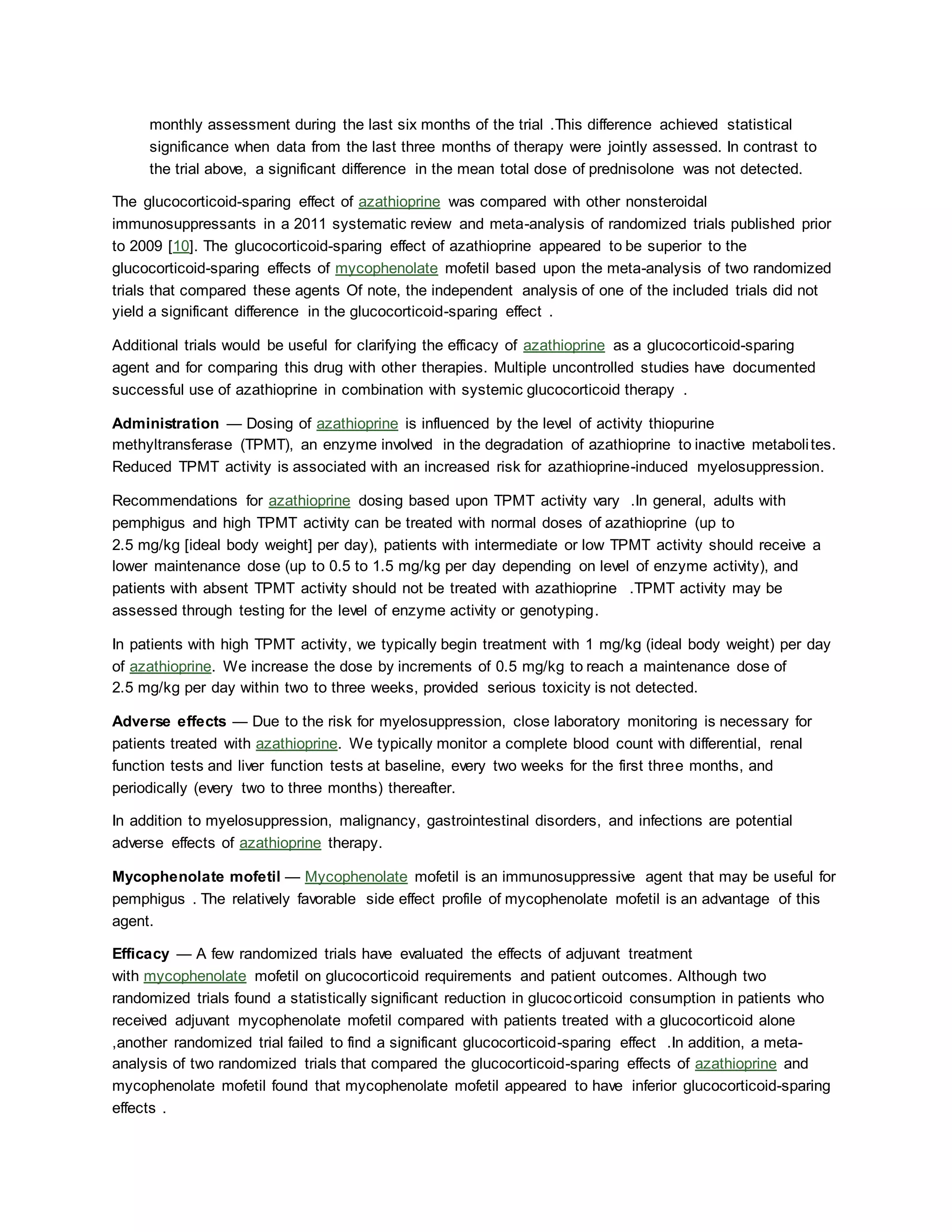 Pemphigus groups of skin blistering disorders | DOCX