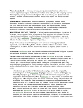 Pemphigus groups of skin blistering disorders | PDF