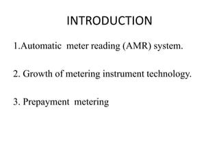 prepaid energy meter using gsm | PPTX