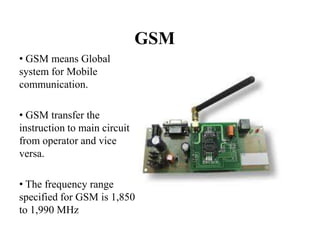 prepaid energy meter using gsm | PPTX