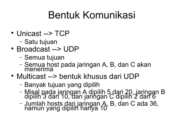 Pemrograman Jaringan | PPT