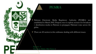 PEMRA | PPTX