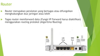 Pemrograman Konsep Routing | PPTX