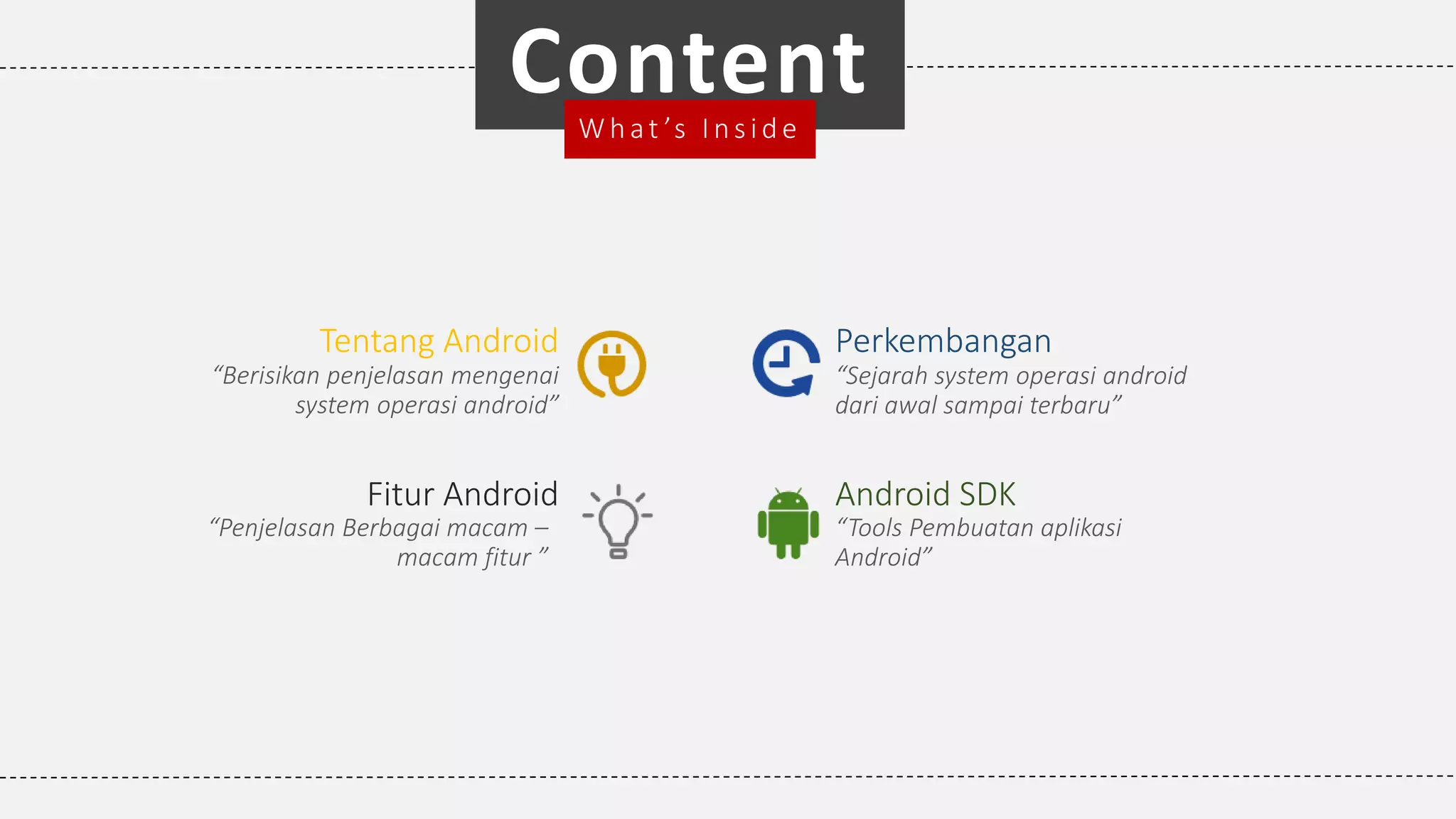 Pemrograman Bergerak (Android) | PPT