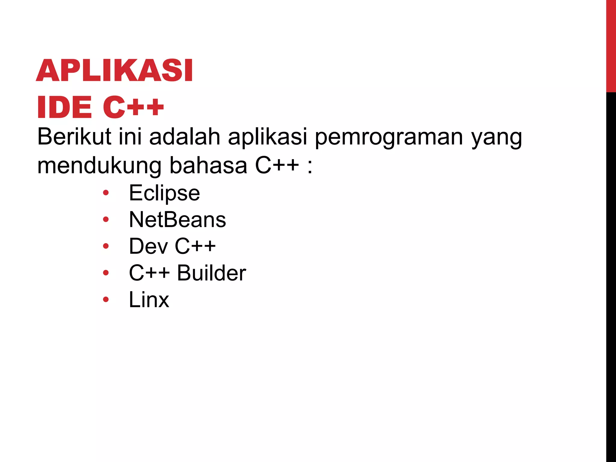 Pemrograman Terstruktur | PPTX