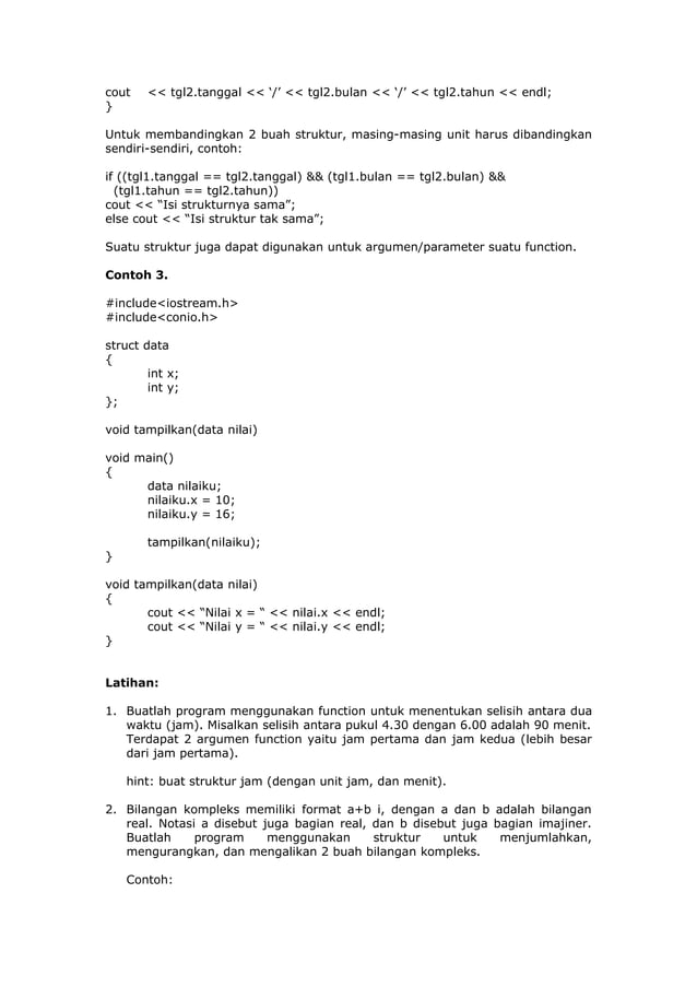 Pemrograman c-wakuadratn | PDF