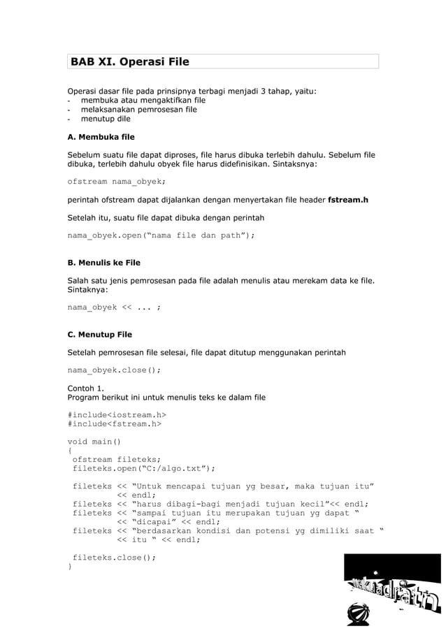 Pemrograman c-wakuadratn | PDF