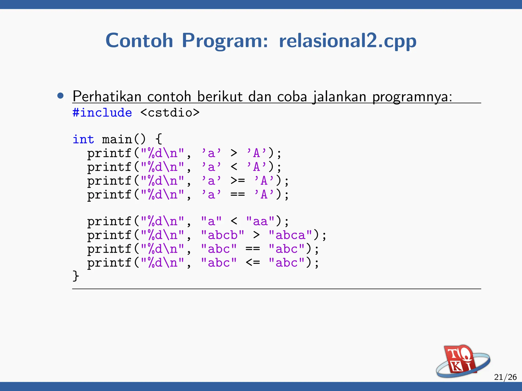 Pemrograman Dasar 03 Ekspresi Untuk Sma Pdf