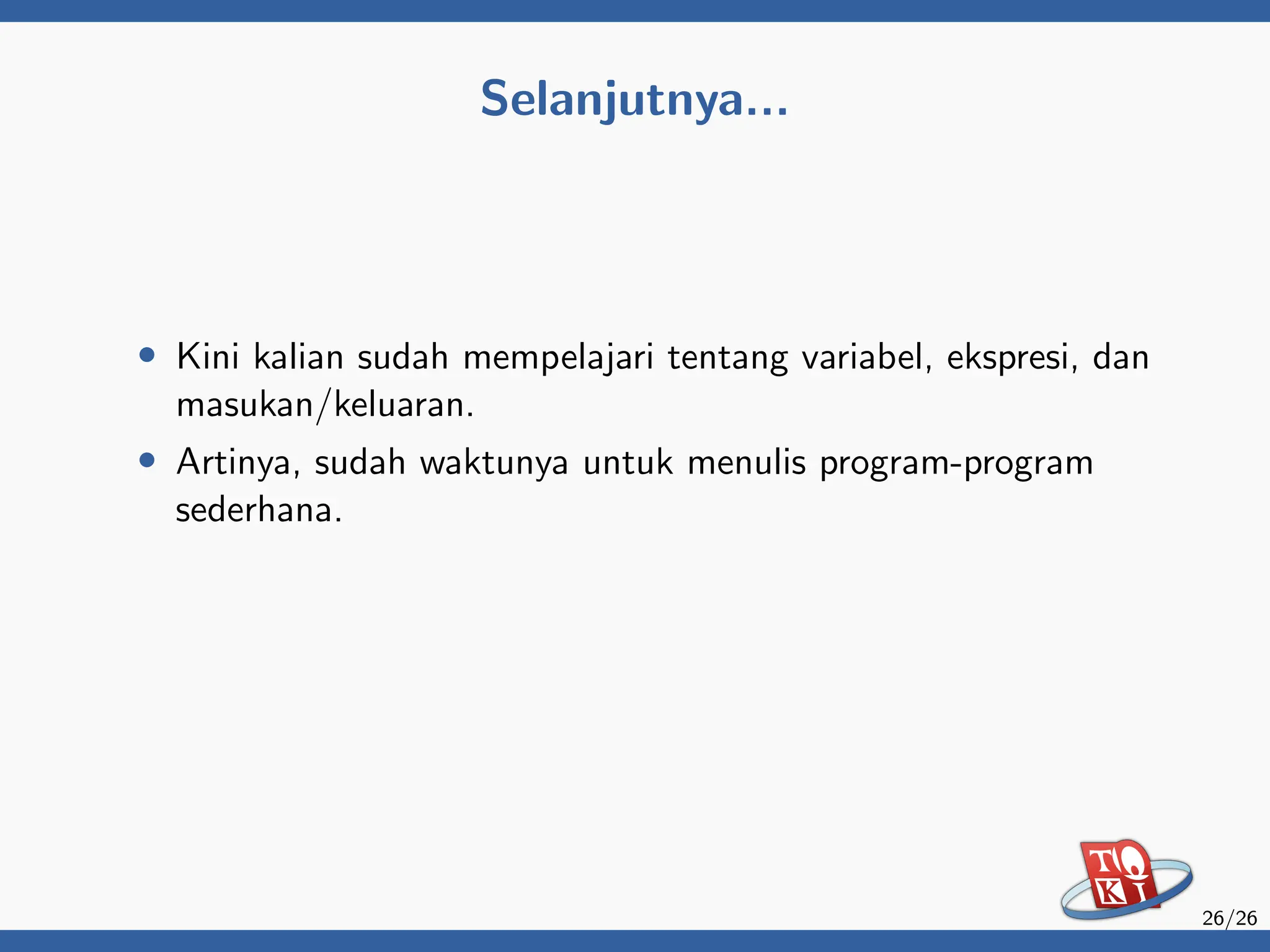 Pemrograman Dasar 03 Ekspresi Untuk Sma Pdf